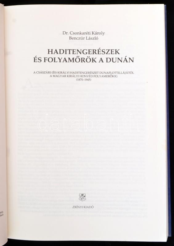 Dr. Csonkaréti Károly-Benczúr László: Haditengerészek és folyamőrök a ...
