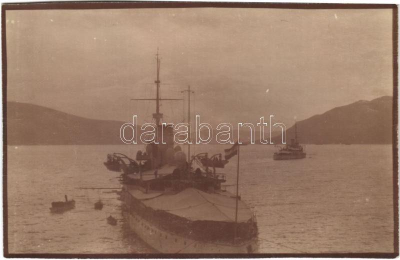 SMS Budapest az Osztrák-Magyar Haditengerészet Monarch-osztályú ...