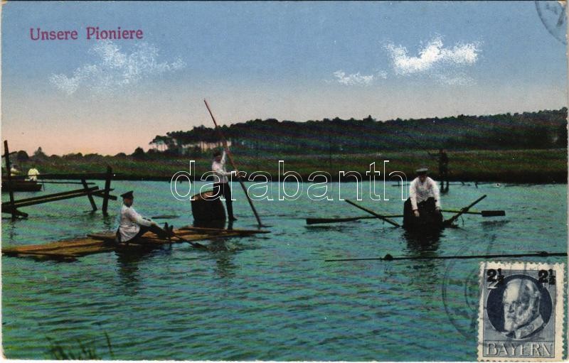 1917 Unsere Pioniere / WWI German military sappers, pioneers