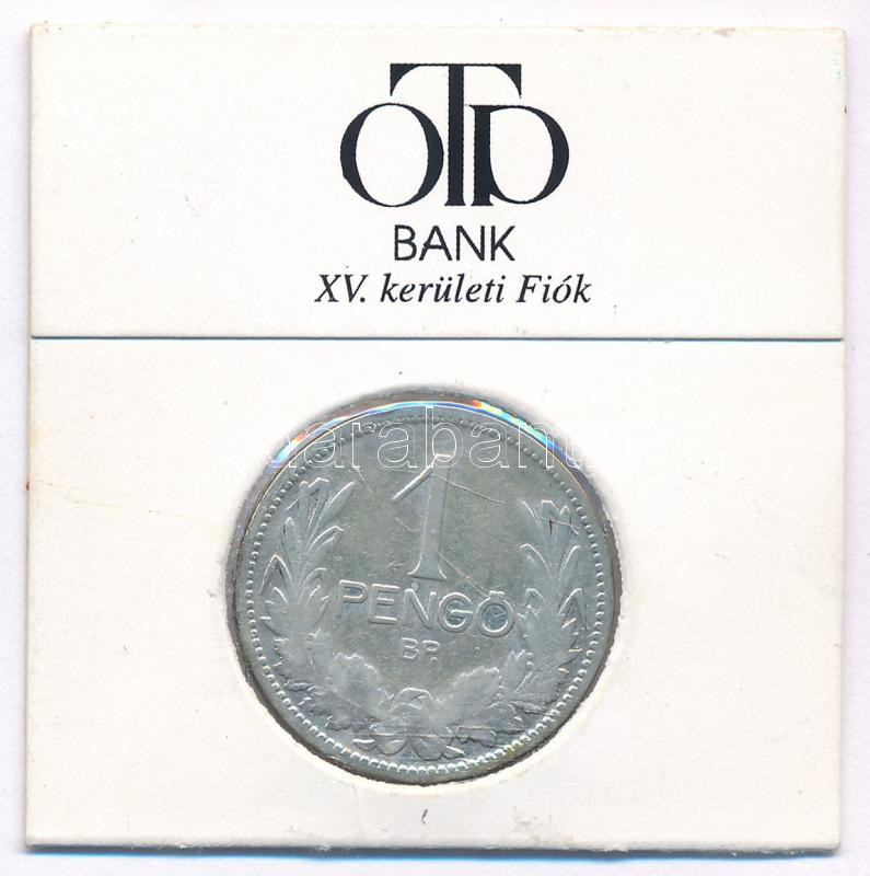 1926. 1P Ag 'OTP / Pengő történeti kiállítás emlékére 1994' csomagolásban T:3 patina