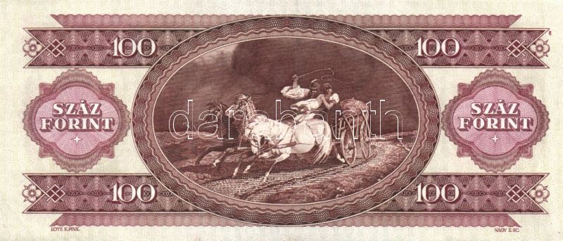 1995. 100Ft festéknyomokkal T:II | Darabanth Kft.