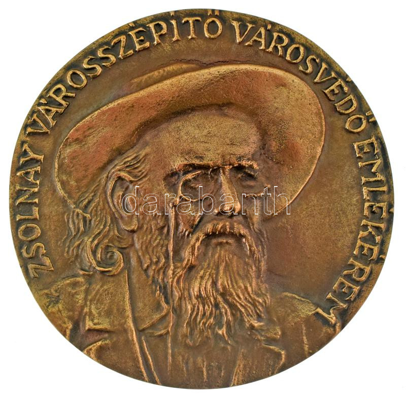 2000 k. "Zsolnay Városszépítő Városvédő Emlékérem / Pécs Város ...