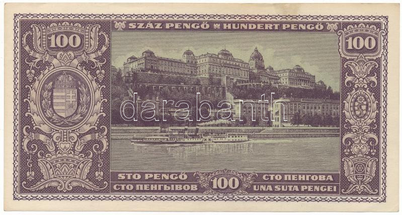 1945. 100P "E 150 058487" T:AU,XF Adamo P18 | Darabanth Kft.